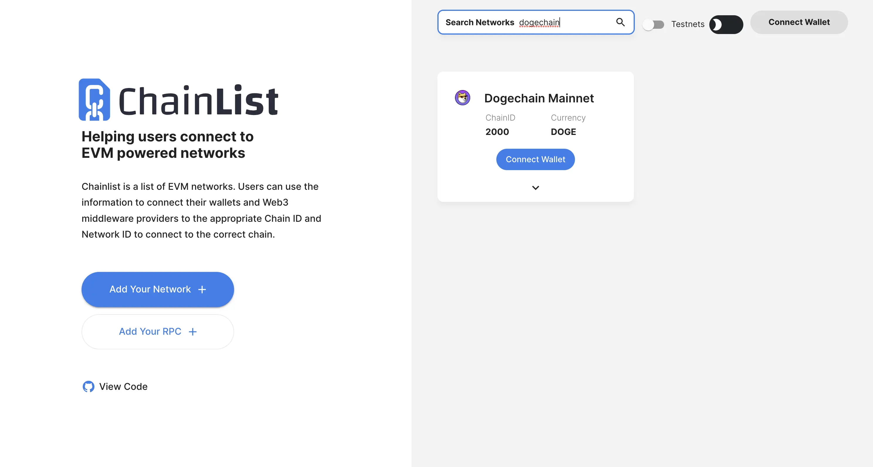 How to Add Dogechain to MetaMask